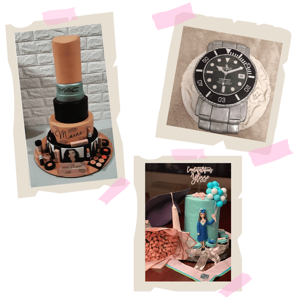 Customized Cake for Birthdays & Weddings - Decobake